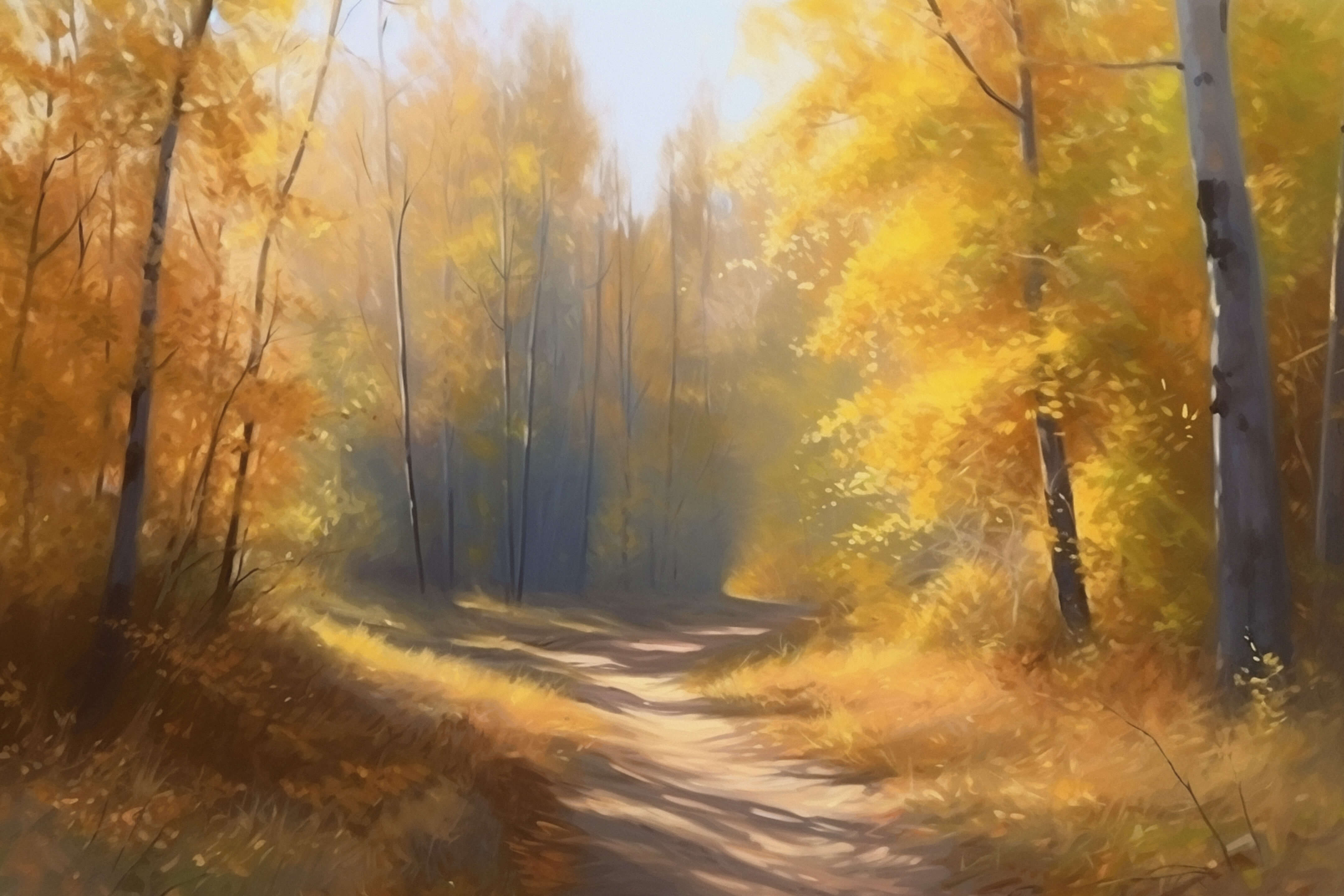 Papier Peint panoramiques Foret Automnale | Bobbi Beck