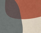 Soft Abstract Shapes Wallpaper Mural | Bobbi Beck