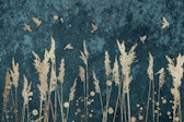 Wheat Wallpaper Mural | Abstract Field Scene | Bobbi Beck