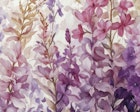 Purple Flower Wallpaper Mural | Floral Meadow Scene | Bobbi Beck