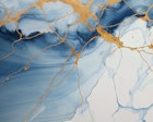 Blue Kintsugi Wallpaper Mural | Bobbi Beck