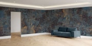 Copper Effect Wallpaper Mural | Rustic Effect | Bobbi Beck