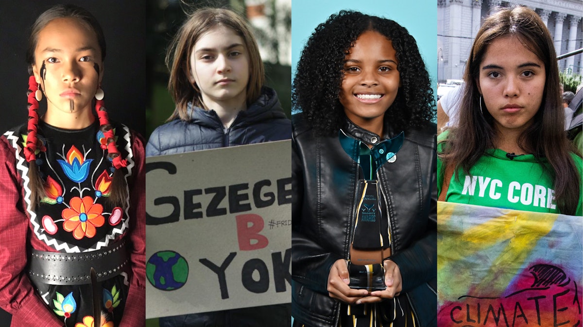 Greta Thunberg and the young activists - L'Officiel Uk