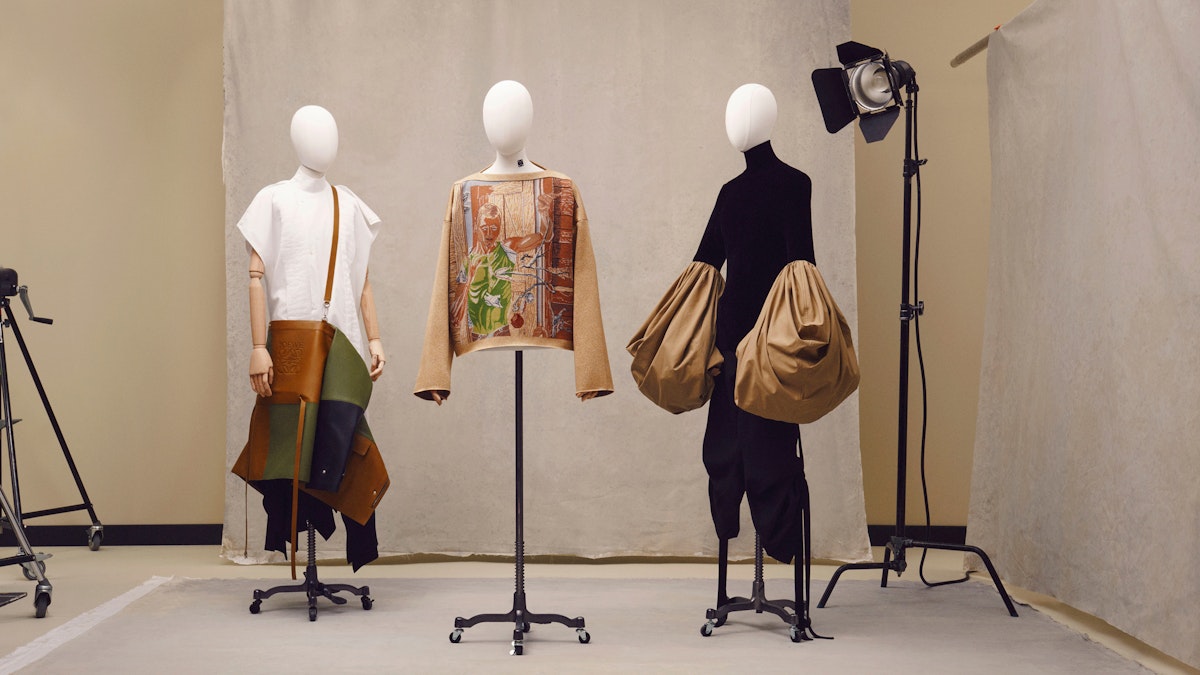 Loewe celebrated the creative process with a Show-in-a-box