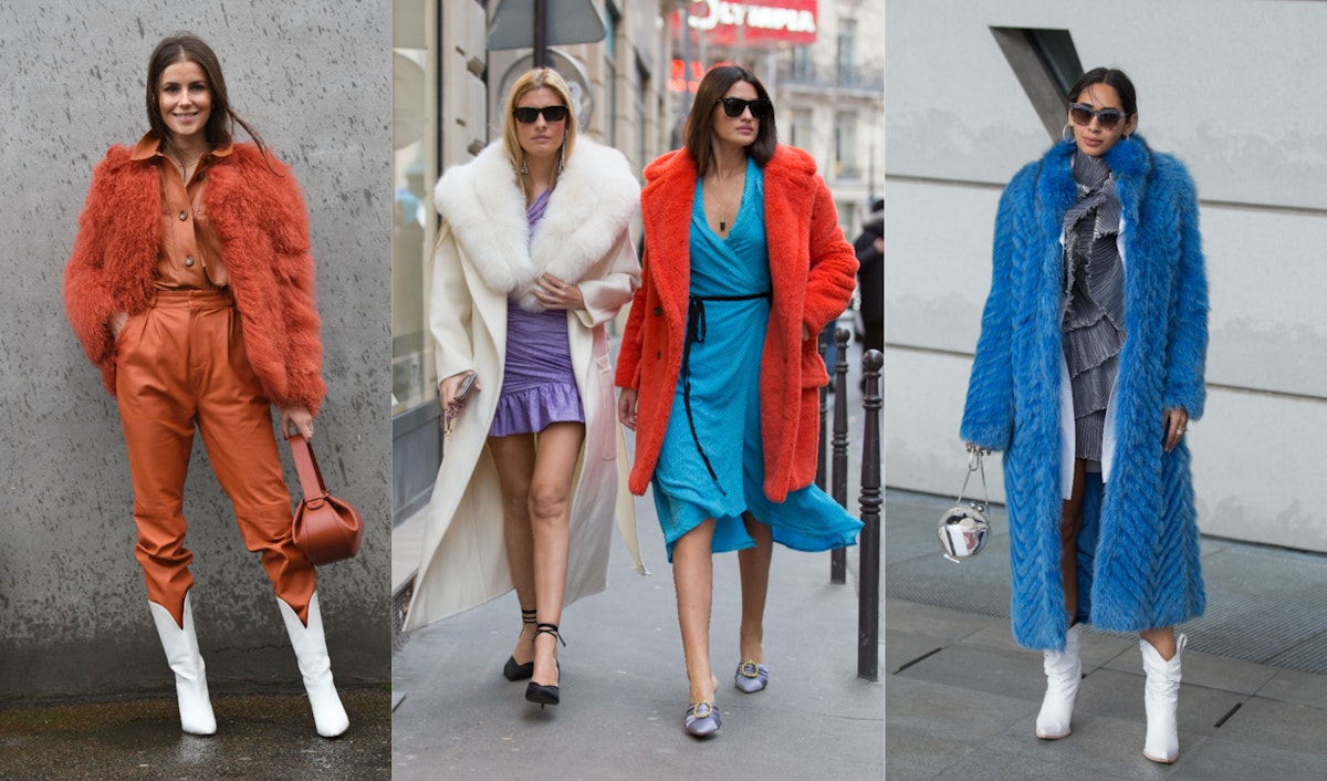 How to wear color during cold seasons