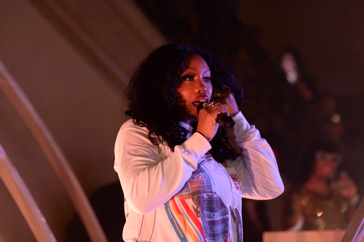 SZA Performs at Epic Instagram Met Gala After-Party
