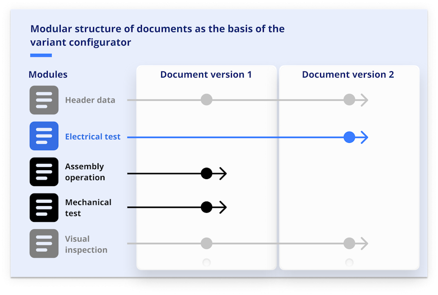 Variant Configuration: Variant-Compliant Testing & Assembly