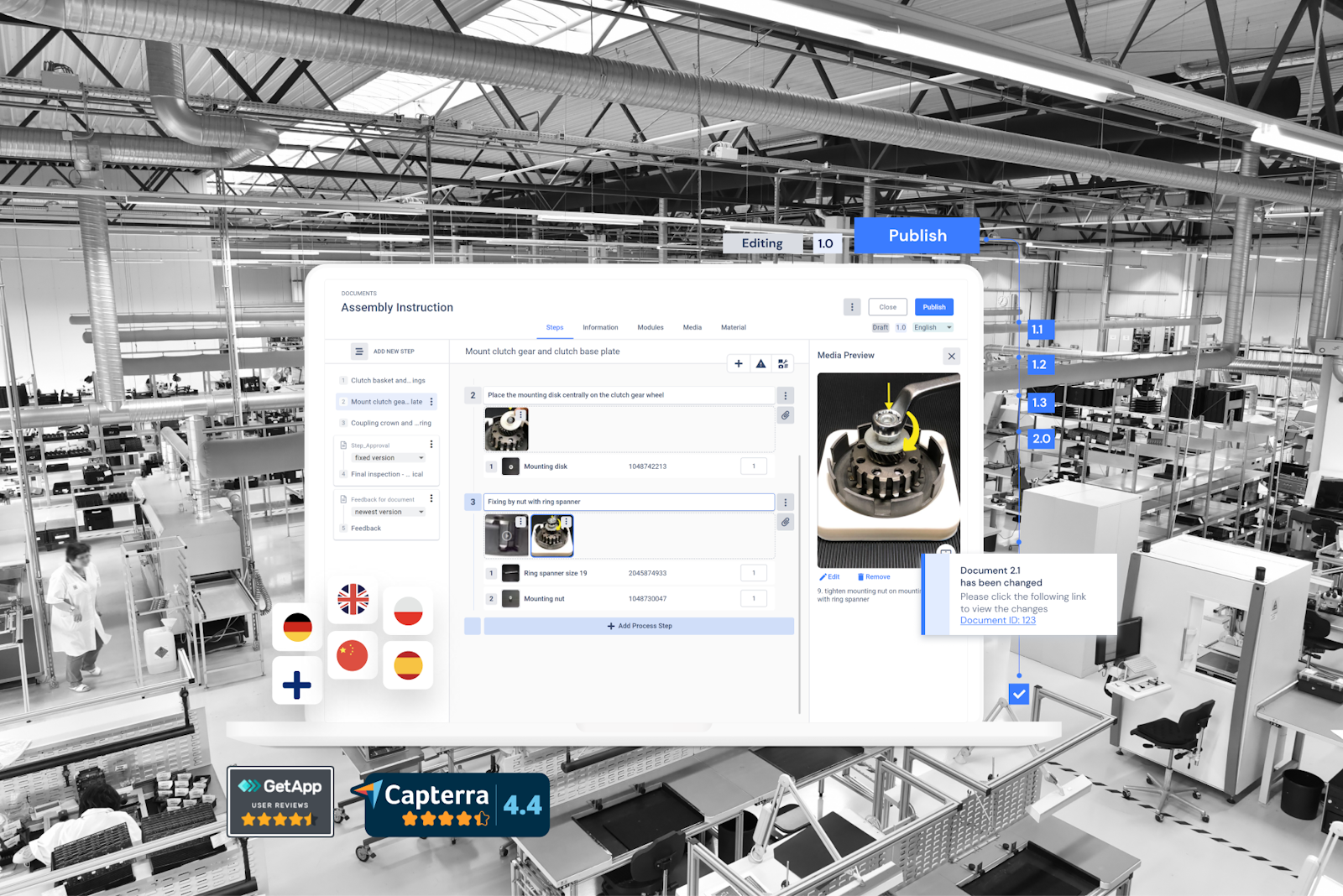 Worker Assistance System by a Leading Provider - Operations1