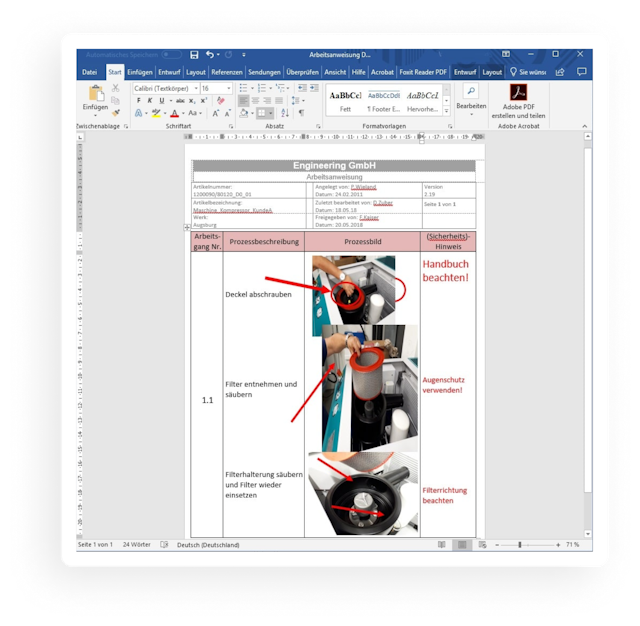 Digital Work Instructions Software - Operations1