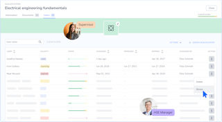 Qualification management in Operations1