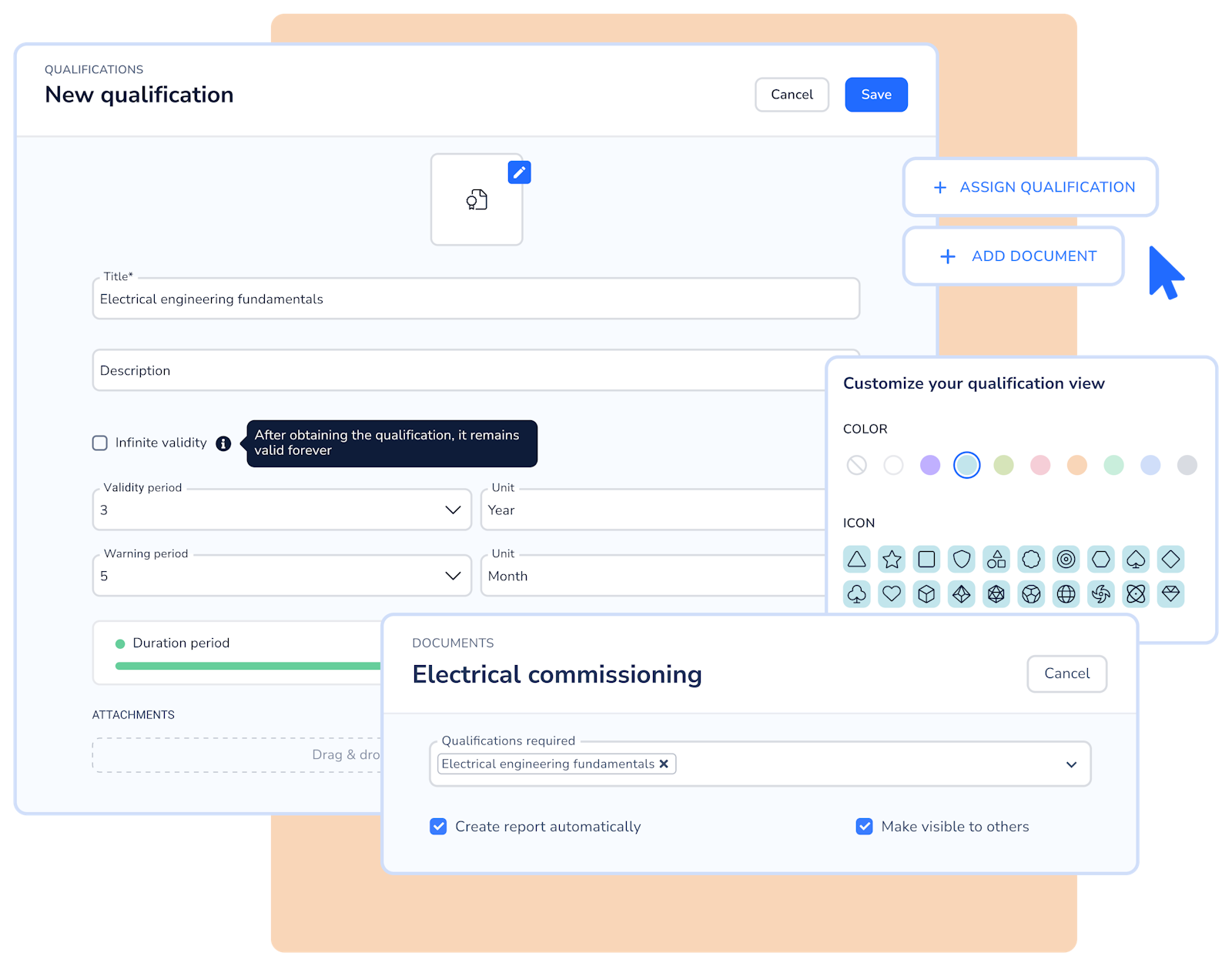 Qualification management in Operations1