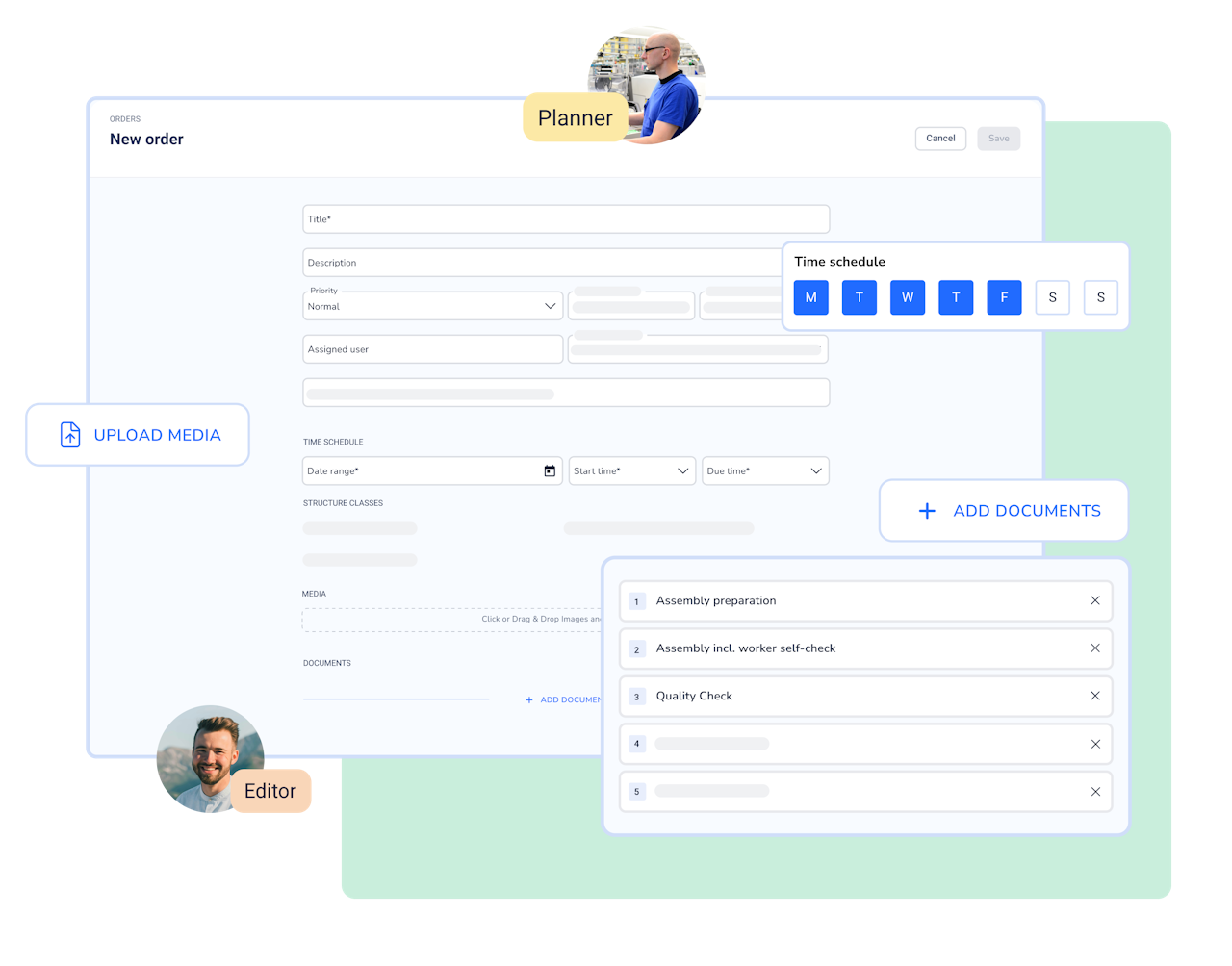Order management with Operations1