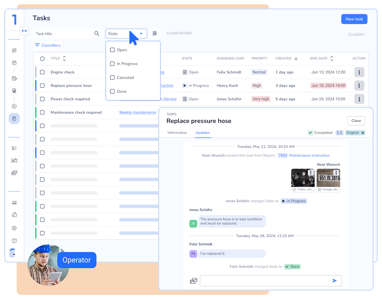 Task and Incident Management in Operations1