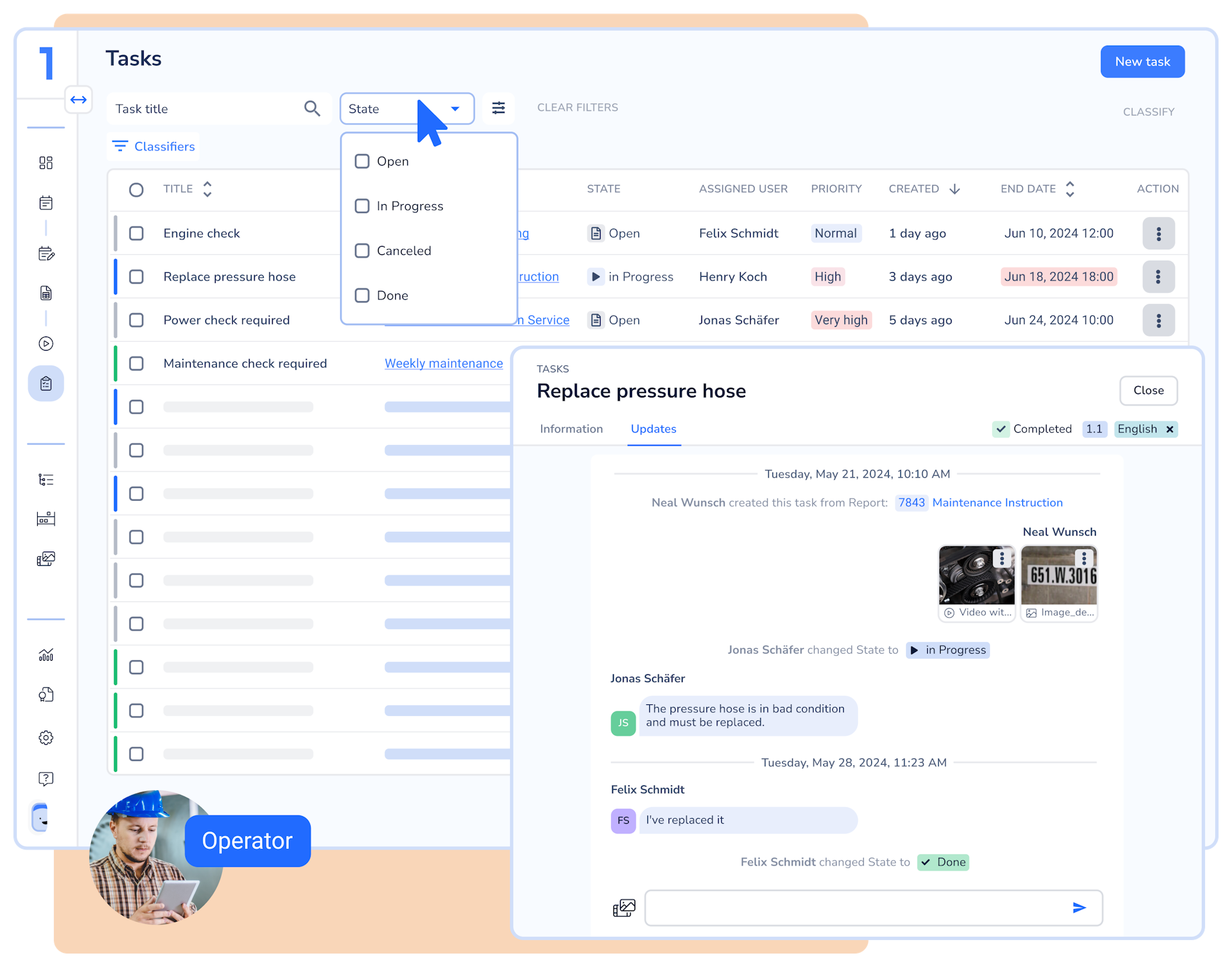 Task and Incident Management in Operations1