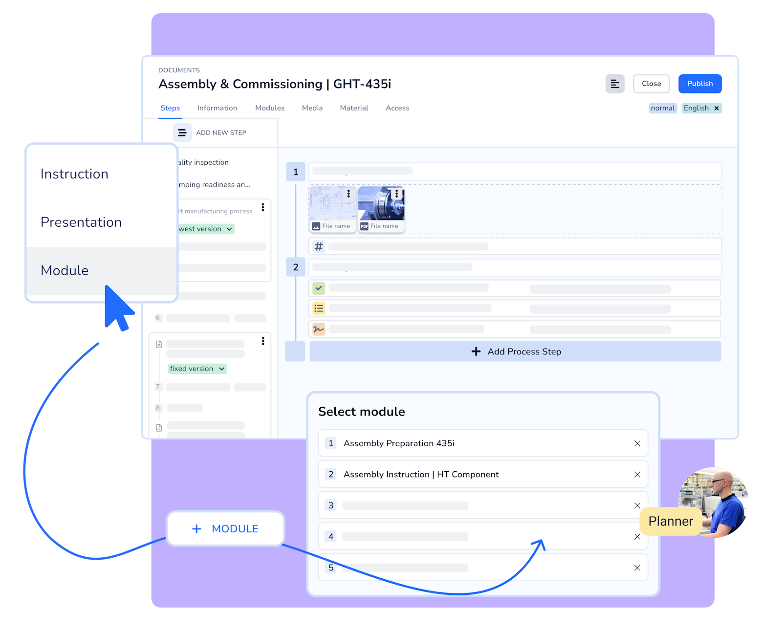 Modular Documents in Operations1