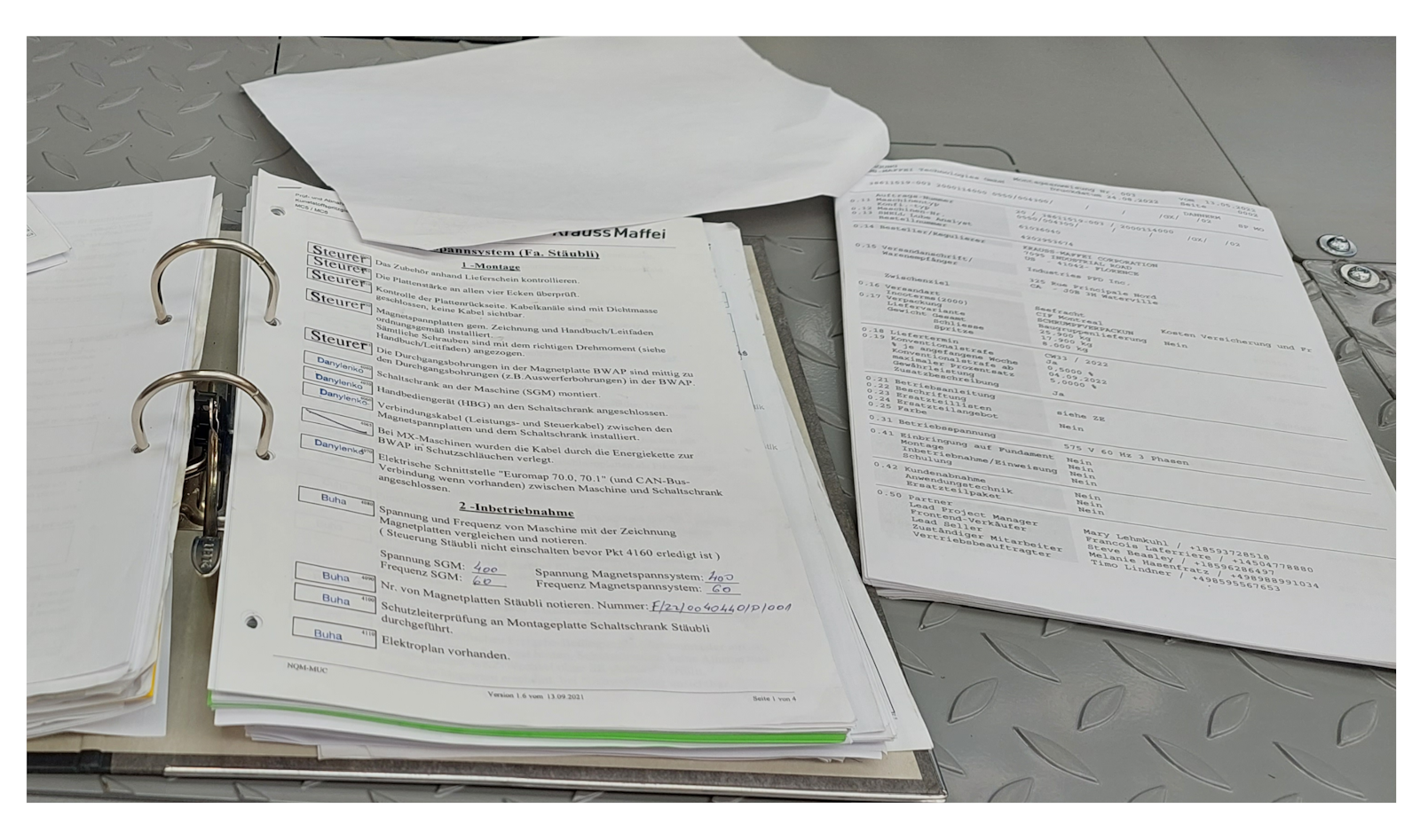 Variant-specific documentation with Operations1