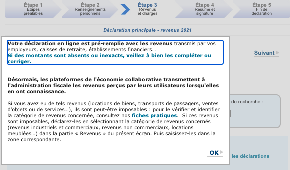 Remplir la déclaration de revenus 2042 C Pro en indépendant