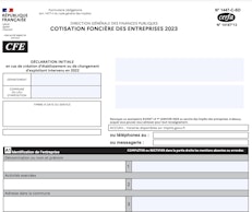 Comment remplir sa déclaration initiale de CFE en 2023