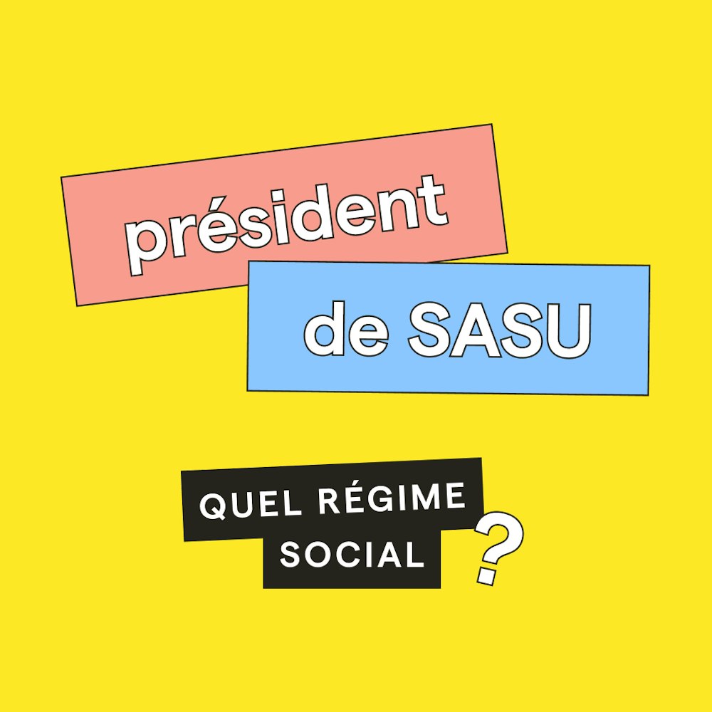 Quel statut social pour le président d'une SASU ? | Shine