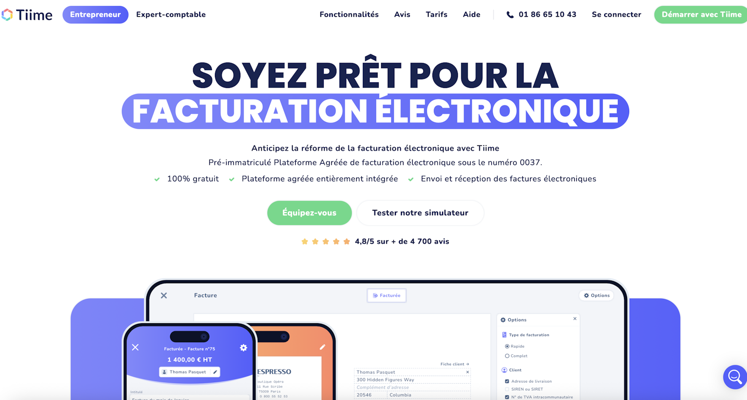 Top 5 des meilleurs logiciels de facturation électronique en 2026