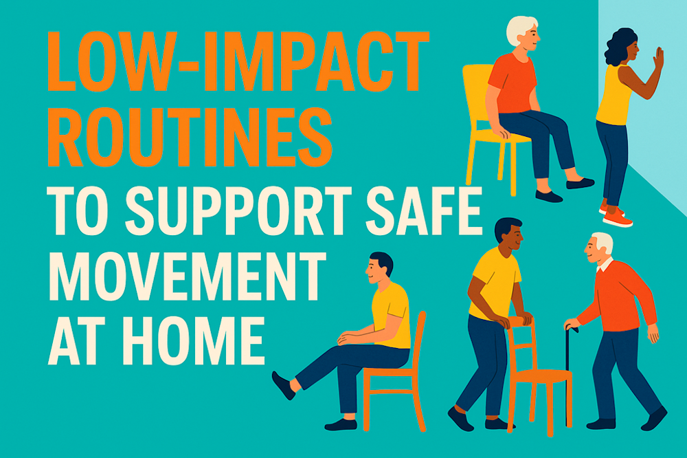 Low-Impact Routines to Support Safe Movement at Home