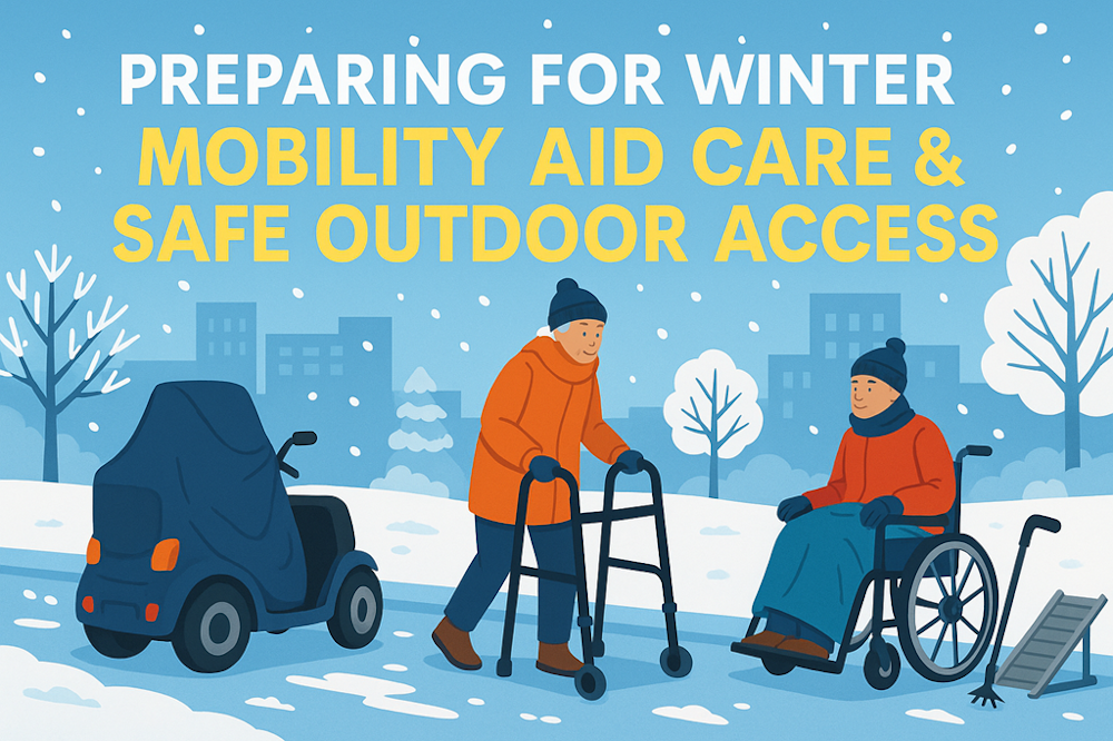 Winter Mobility Aid Care: Stay Safe & Independent