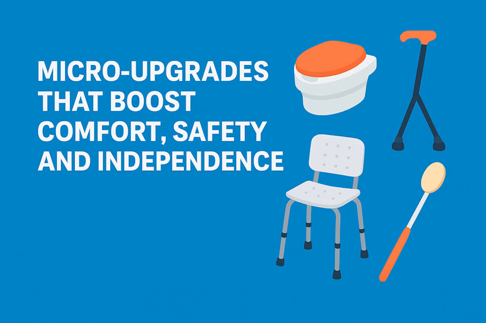 Micro-Upgrades That Boost Comfort, Safety and Independence