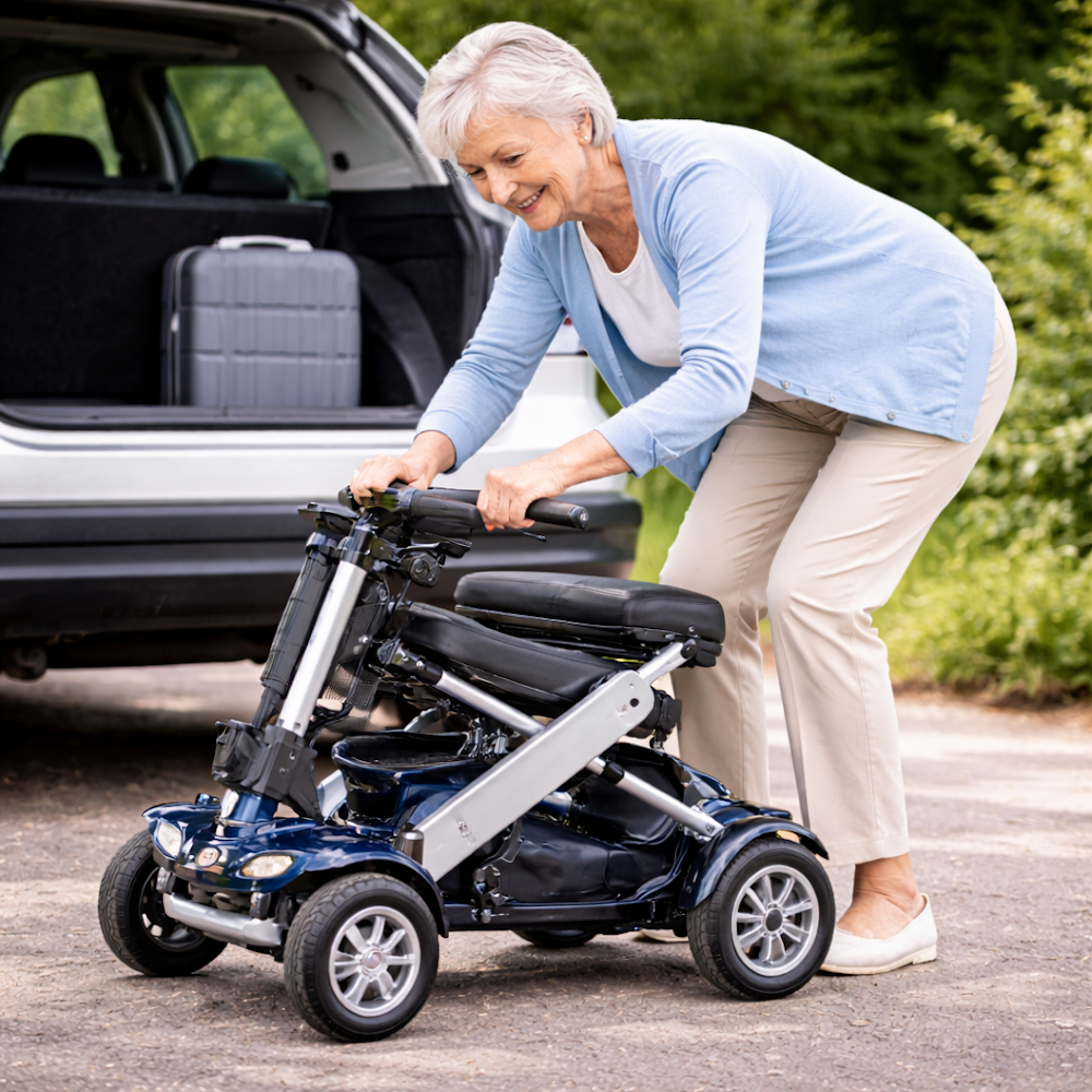 Folding Mobility Scooters for Easy Travel and Storage