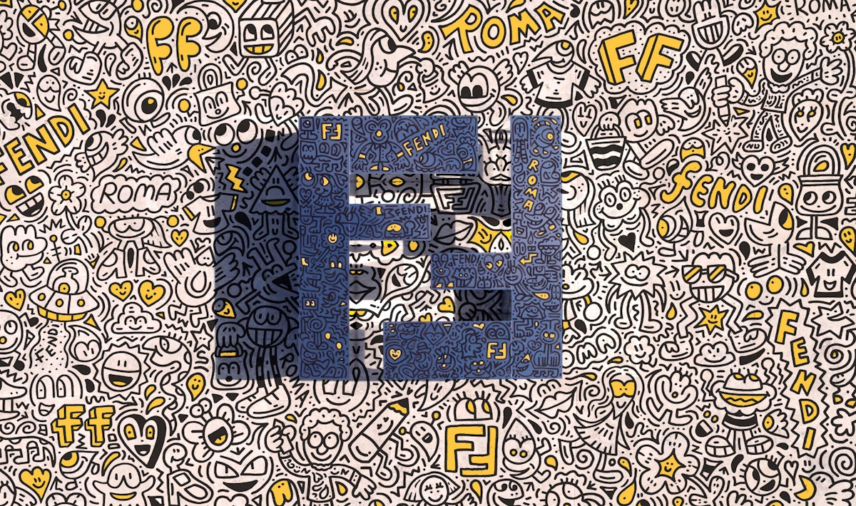 Doodling Fendi Roma Under The Roman Sky | L'Officiel Singapore