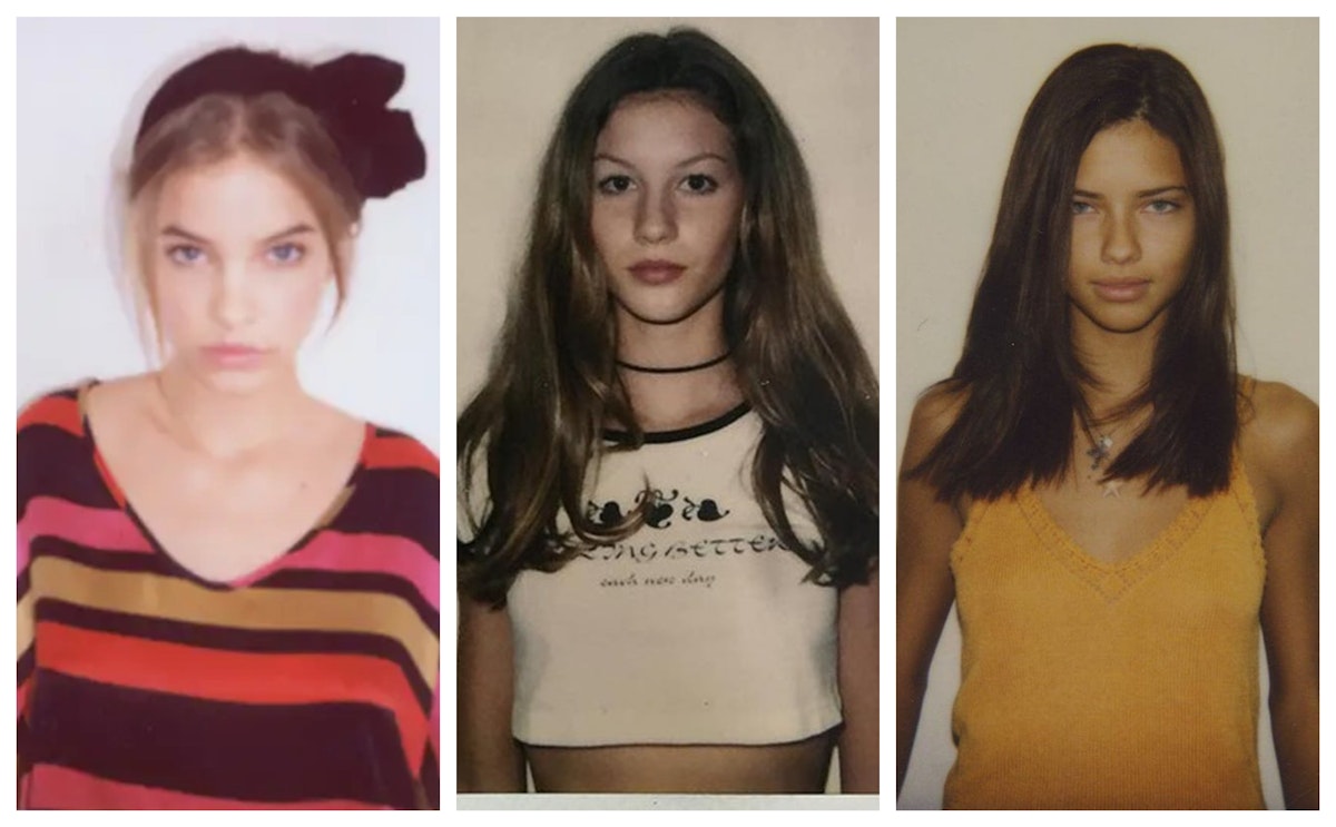 See The Polaroids Of These Top Models From Before They Became Famous ...