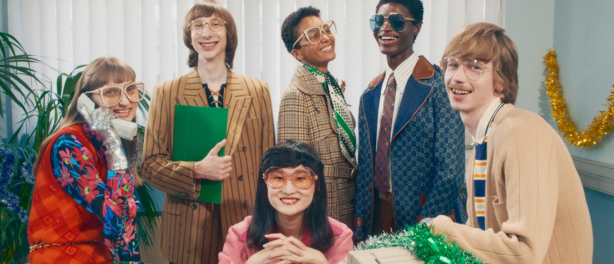Gucci's 2020 Gift Giving Campaign Is An Ode To The Office Holiday Party ...