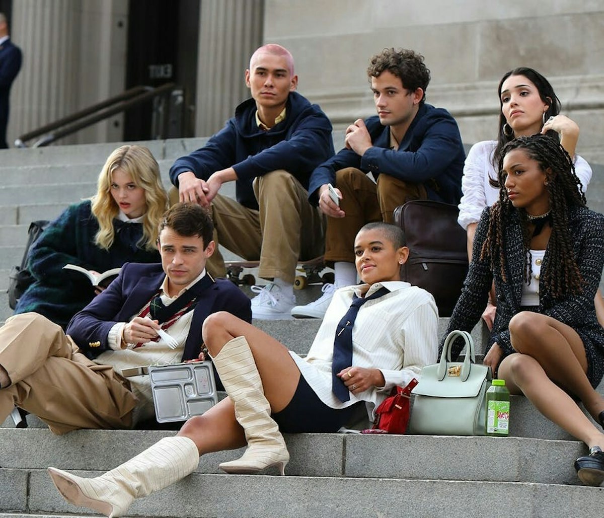 Spotted: The New Cast Of Gossip Girl On The Steps Of The Met | L ...