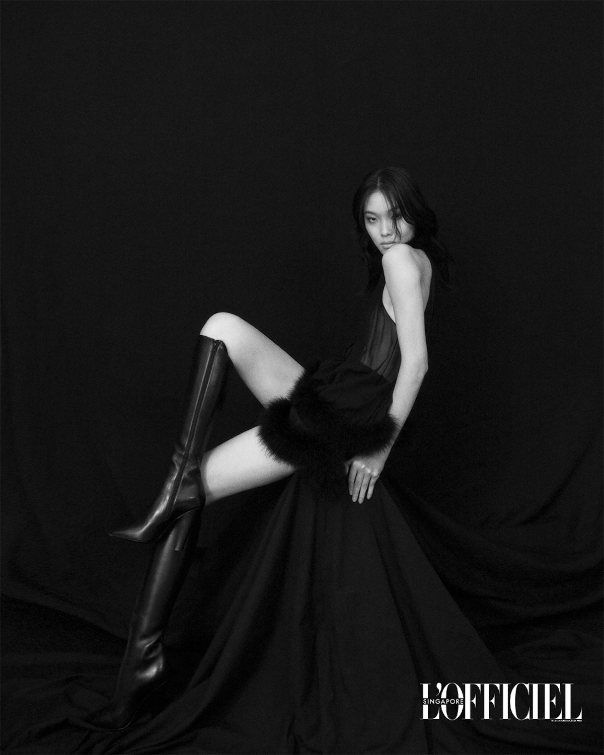Get Physical: Layla Ong Strikes A Pose In Saint Laurent