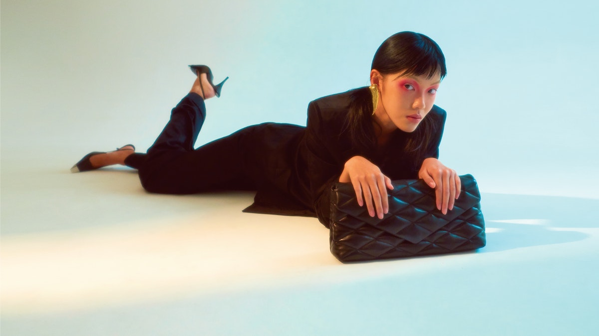 Singaporean Model Layla Ong Takes on Saint Laurent's Spring 2021 Collection