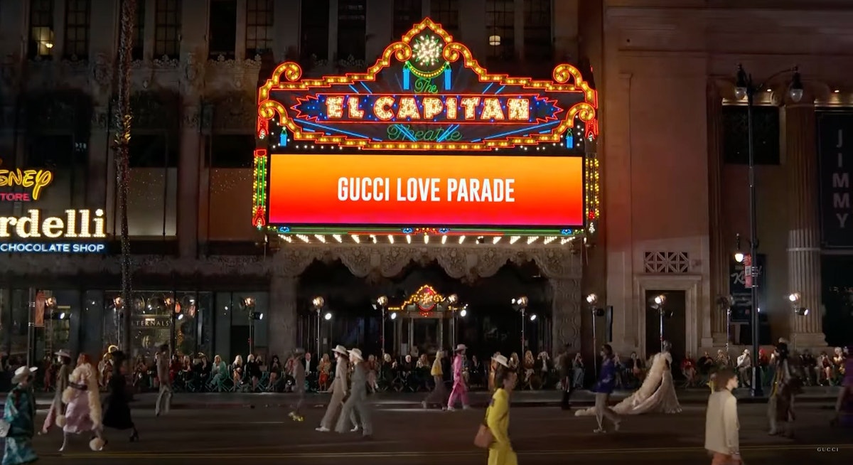 The Extravaganza of Alessandro Michele’s Gucci Love Parade Show