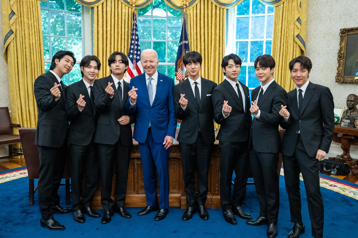 BTS Visits the White House for AANHPI Month
