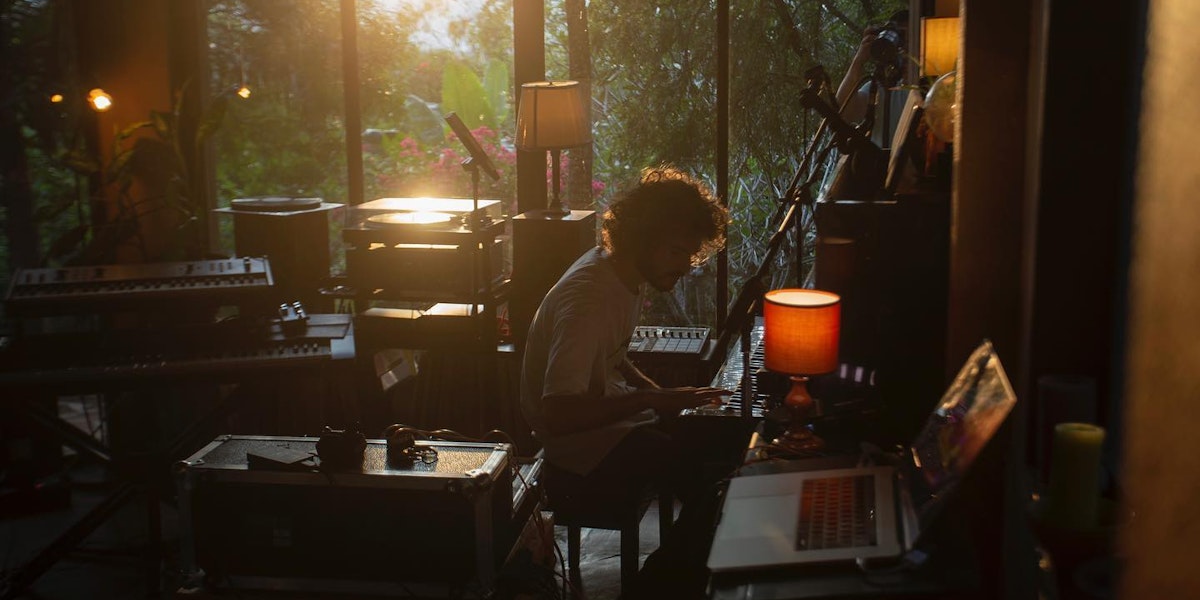 FKJ's second album, "Vincent", is a lament for lost innocence