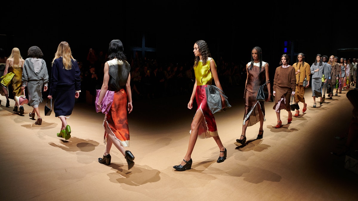 Prada’s SS23 Womenswear Collection Presents Polished Rawness