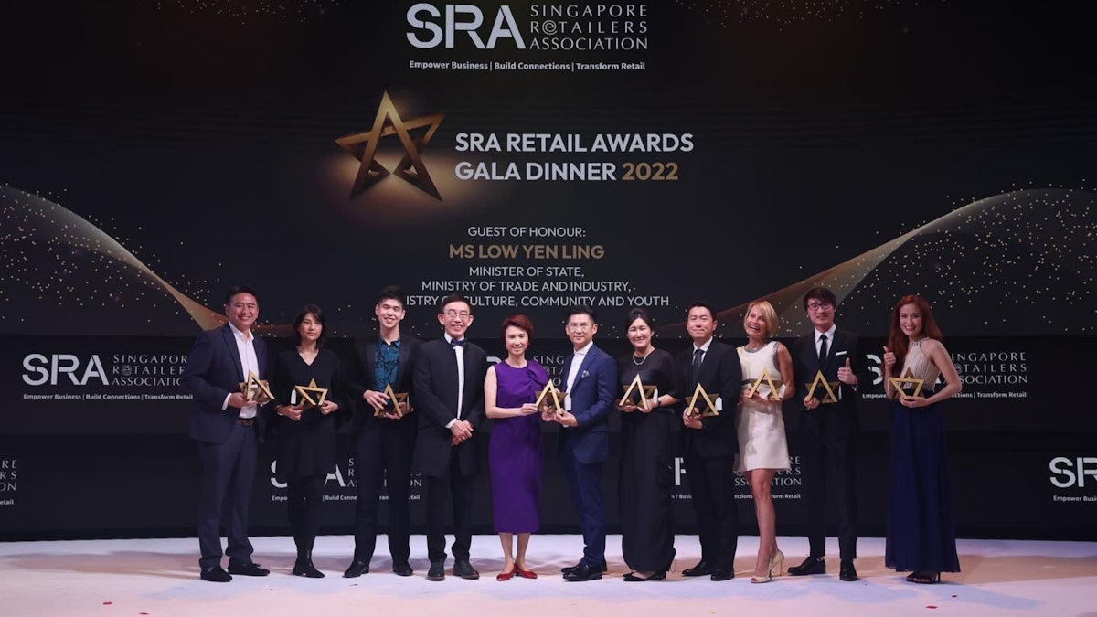 Maison 21G Wins Best Retail Experience at the 2022 SRA Awards Gala