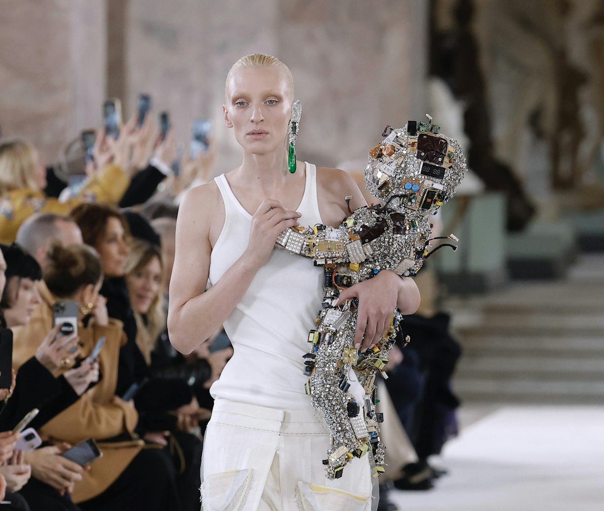 Schiaparelli's Extraterrestrial Ode in Haute Couture for Spring/Summer 2024