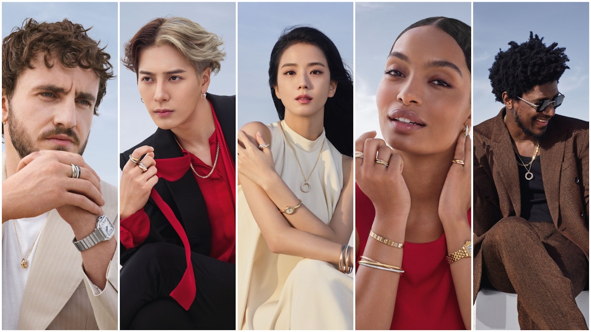 Cartier Launches Trinity Centenary Campaign With Jisoo, Jackson Wang and More
