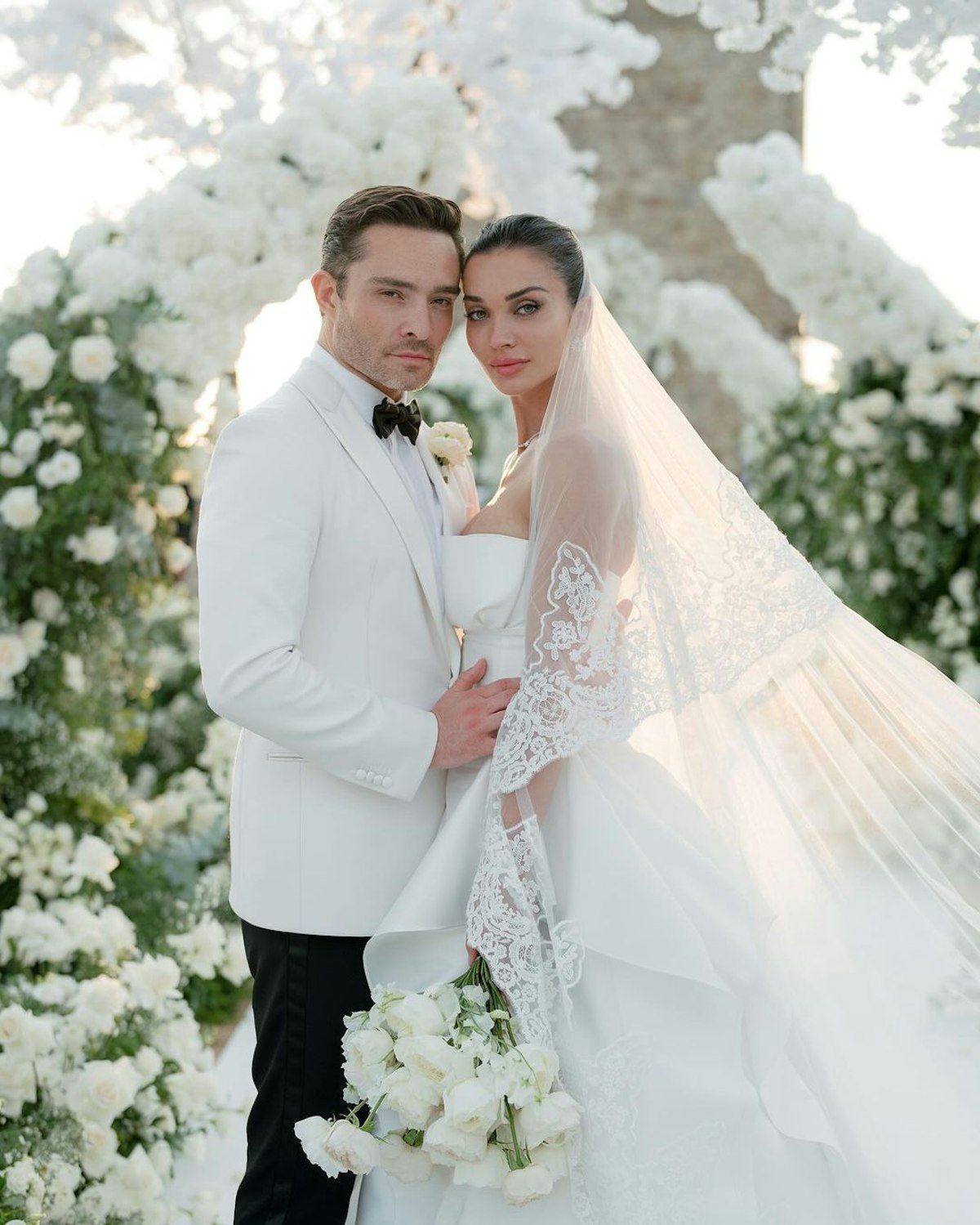 Ed Westwick Chuck Bass In Gossip Girl Has Officially Tied The Knot