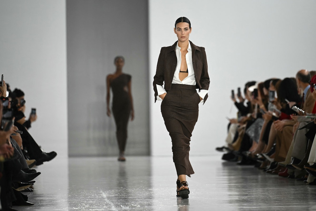 Fashion and Math Collide at Max Mara's Spring Summer 2025 Show
