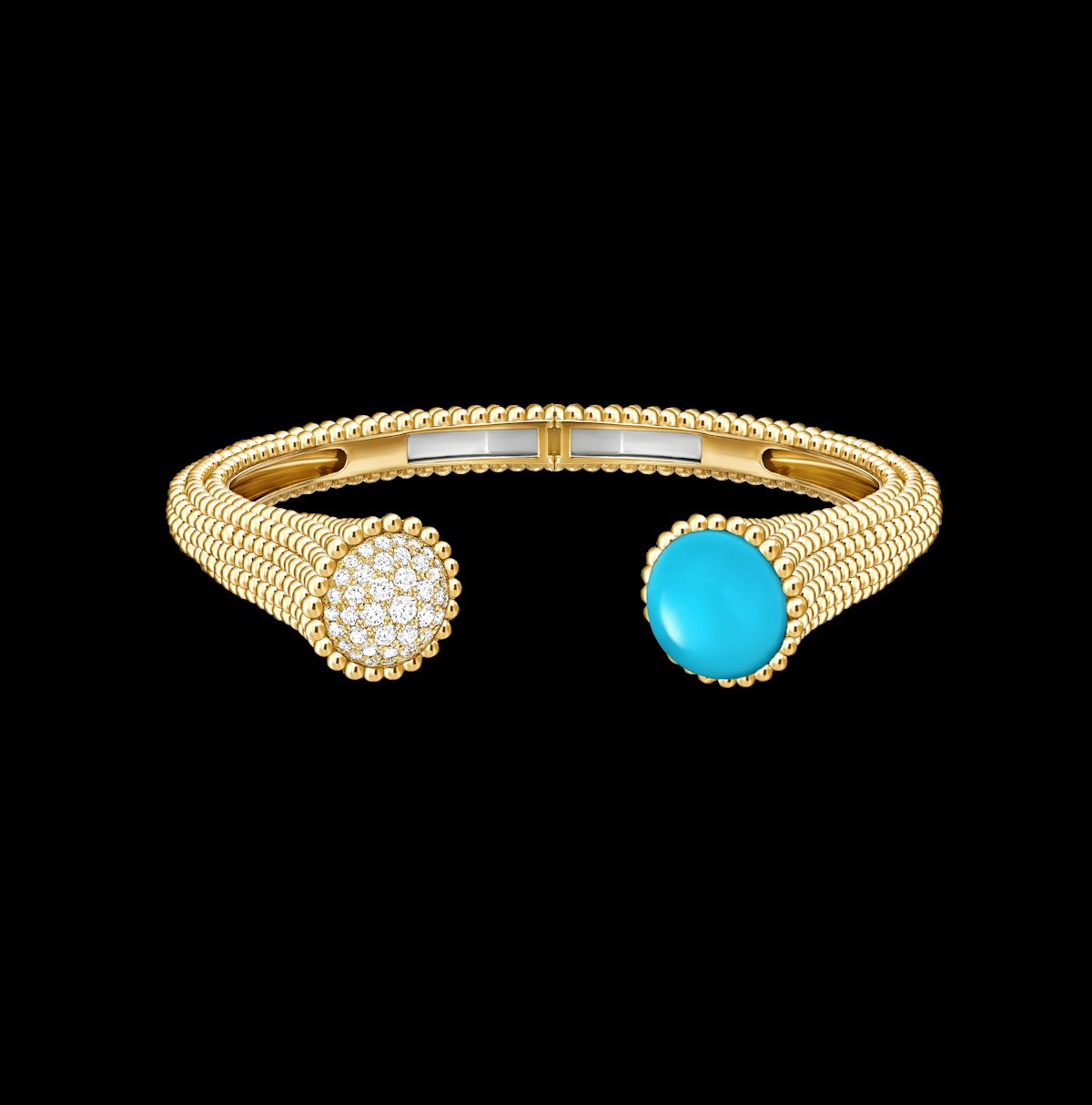 Turquoise Adorns Van Cleef & Arpels' Perlée Novelties