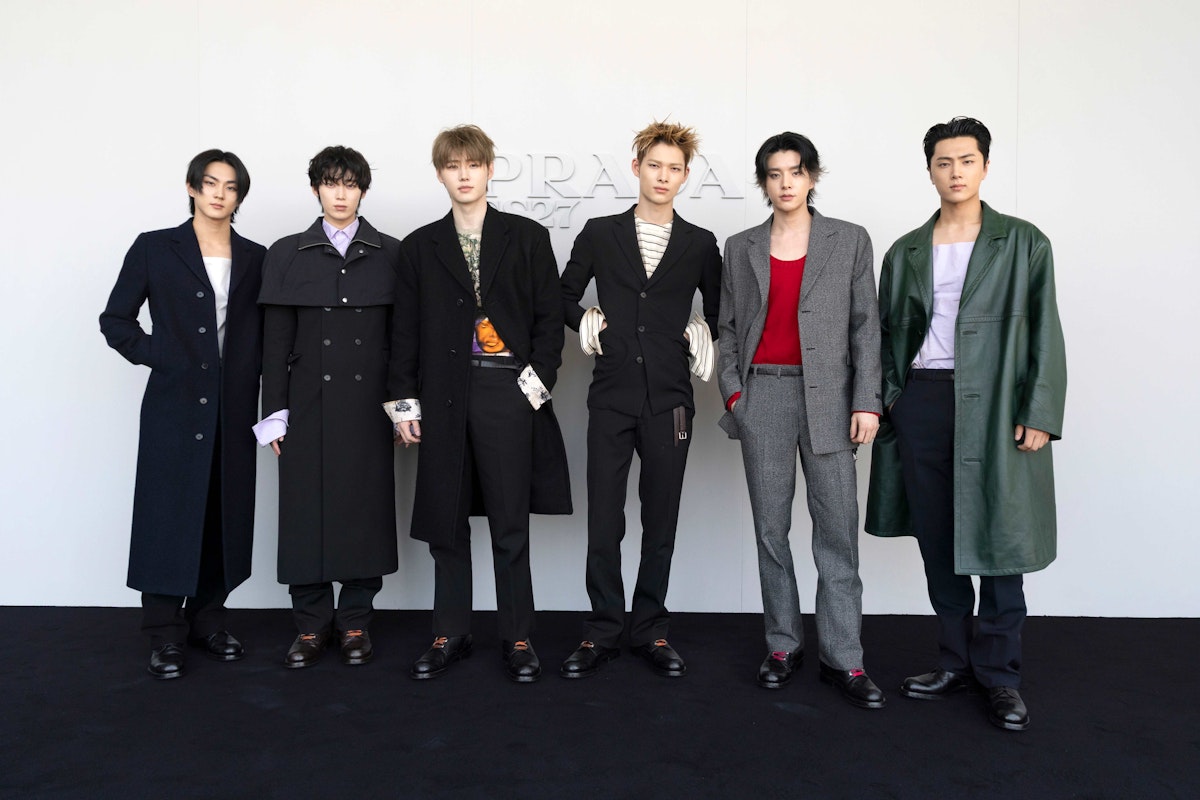 All of the Celebrities at the Prada Men’s Spring/Summer 2027 Show