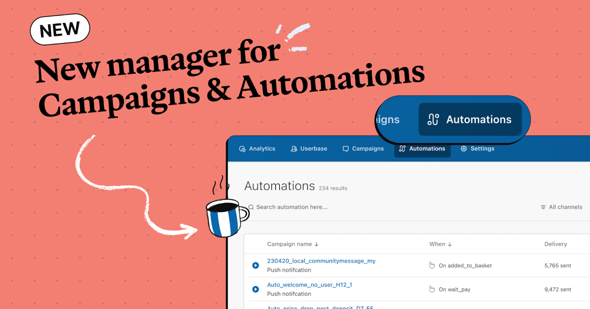 Batch | Blog | A new manager for campaigns & automations Batch | Blog | A new manager for campaigns & automations