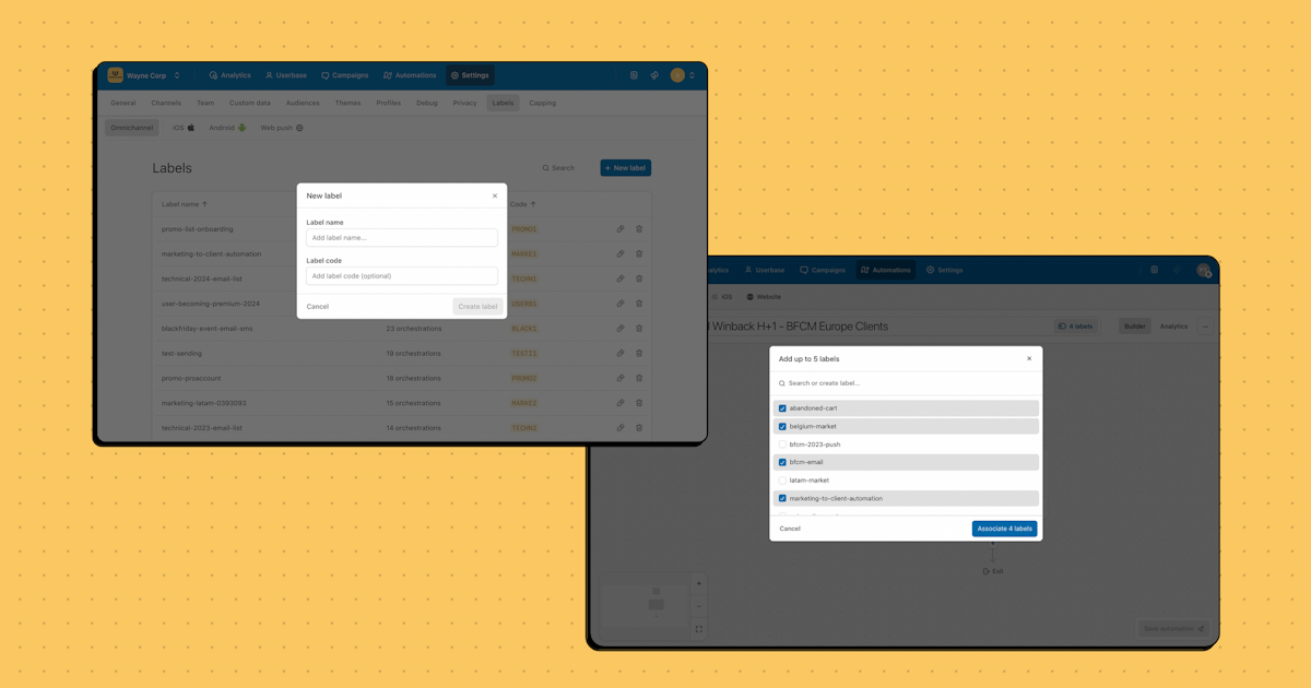 Batch | Blog | Labels for Omnichannel Campaigns & Automations Batch | Blog | Labels for Omnichannel Campaigns & Automations