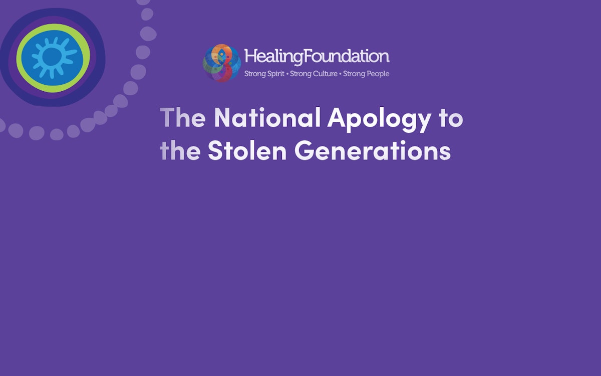 National Apology Day to the Stolen Generations