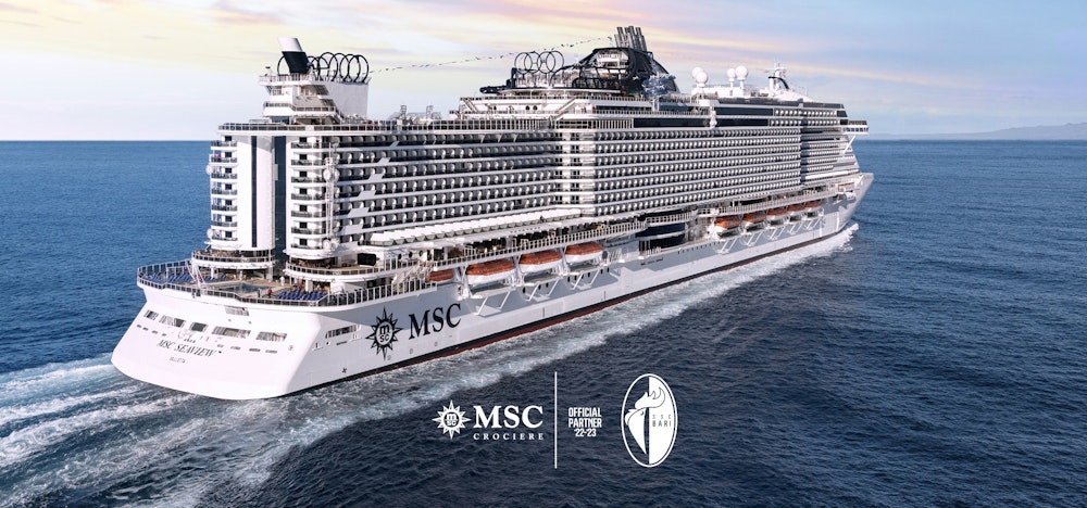 MSC CROCIERE OFFICIAL PARTNER 2022/2023 DELLA SSC BARI