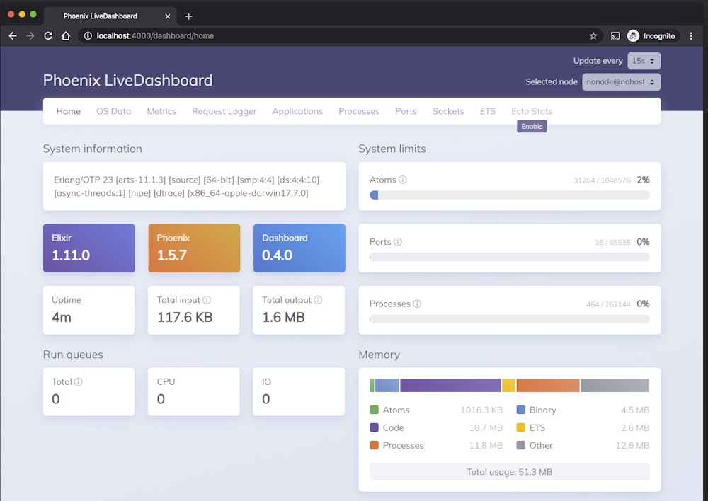 Monitoring Phoenix LiveView performance — Alembic